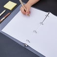 A4 6-Ring PP Plastic Loose Leaf Book Covers Binder Cover with Strap ...