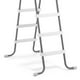 Intex Steel Frame Above Ground Swimming Pool Ladder for 48" Wall Height ...