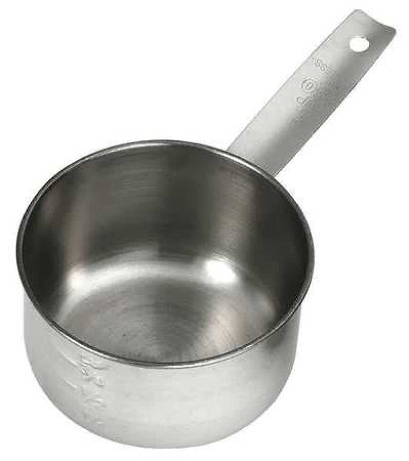 TABLECRAFT PRODUCTS COMPANY 724D Measuring Cup 1 Cup Stainless Steel