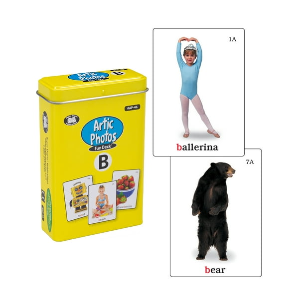 Super Duper Publications | Articulation Photos B Fun Deck Flash Cards ...