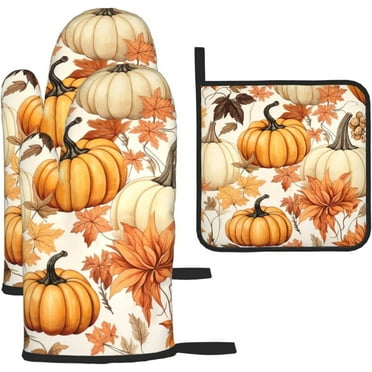 Autumn Fall Floral Leaves Pot Holders (Set of 2) by Penny's Needful ...