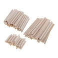 50 Piece Square Craft Sticks Wooden Sticks Soft Balsa Woods for DIY ...