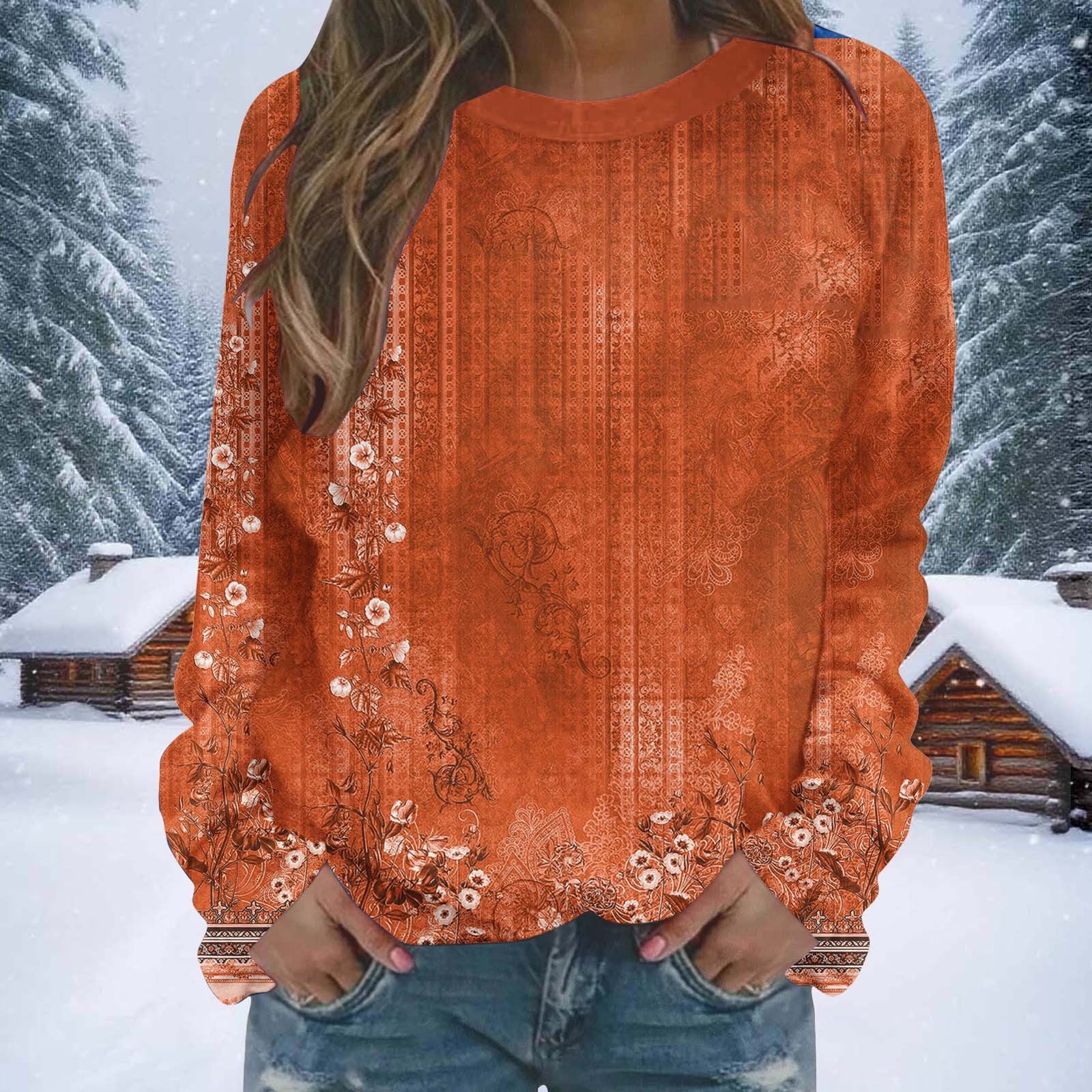 Click here for Craaazy Athletic Shirts For Women Long Sleeve Crew... prices