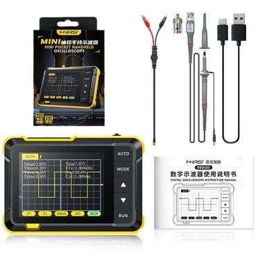 Portable Handheld Digital Oscilloscope - 400V Voltage, 200KHz Bandwidth ...