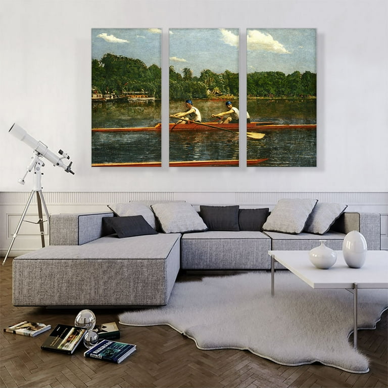 Thomas Eakins The Biglin Brothers Racing