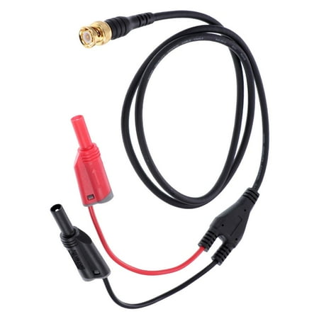 P1064 Gold Plated Copper BNC to 4 mm Stackable Banana Plug Safety ...