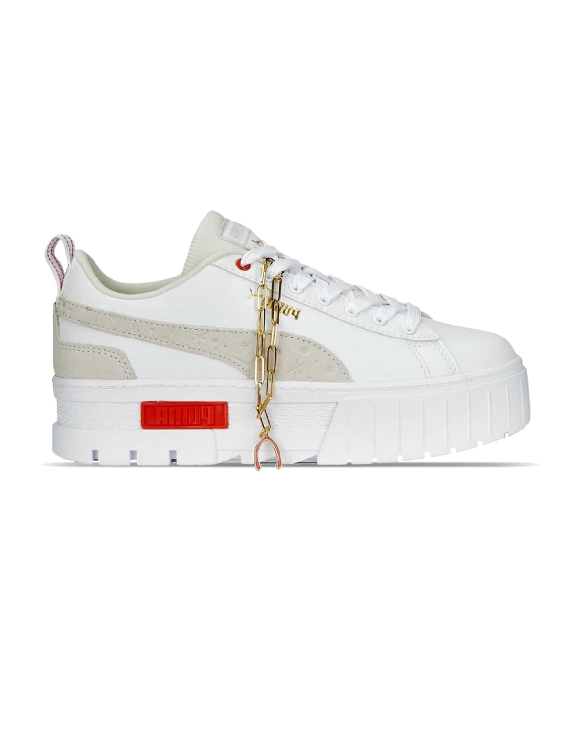 Tenis Puma Mayze Lucky Charm Mujer blanco 23.5 Puma 389585 01 | Bodega ...