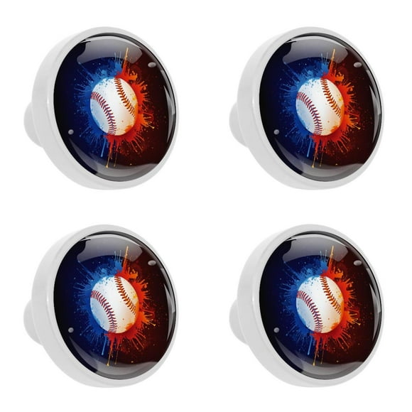Baseball Cabinet Knobs