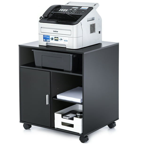 Printer Stand with Adjustable Storage - Walmart.com