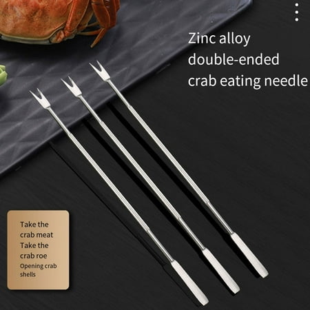 serony 12 Pieces Professional Seafood Needles Shell Crackers Stainless ...