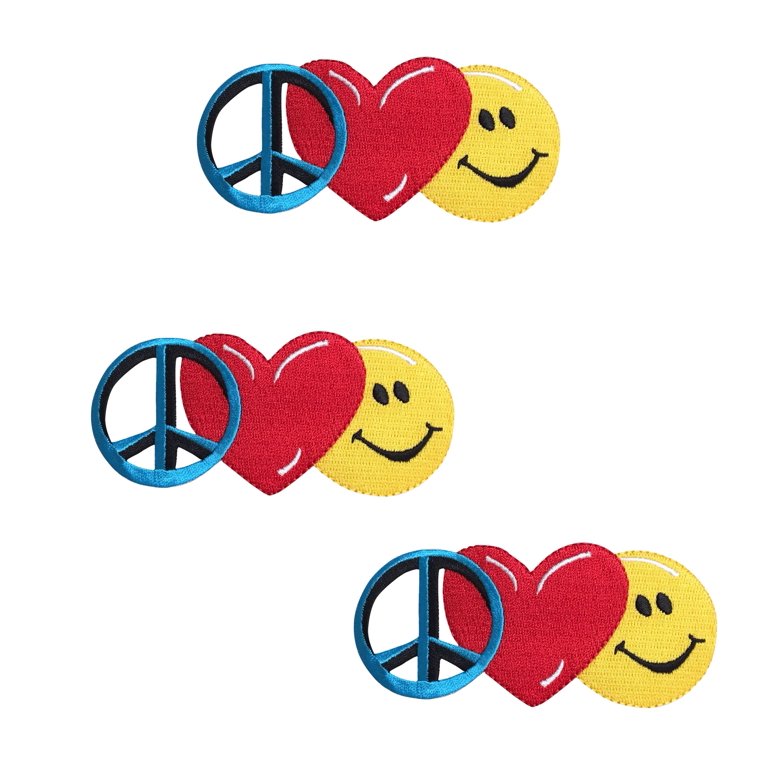 Peace Love Smiley Face
