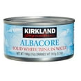 Kirkland Signature Albacore Solid White Tuna in Water, 7 Ounce (Pack of ...