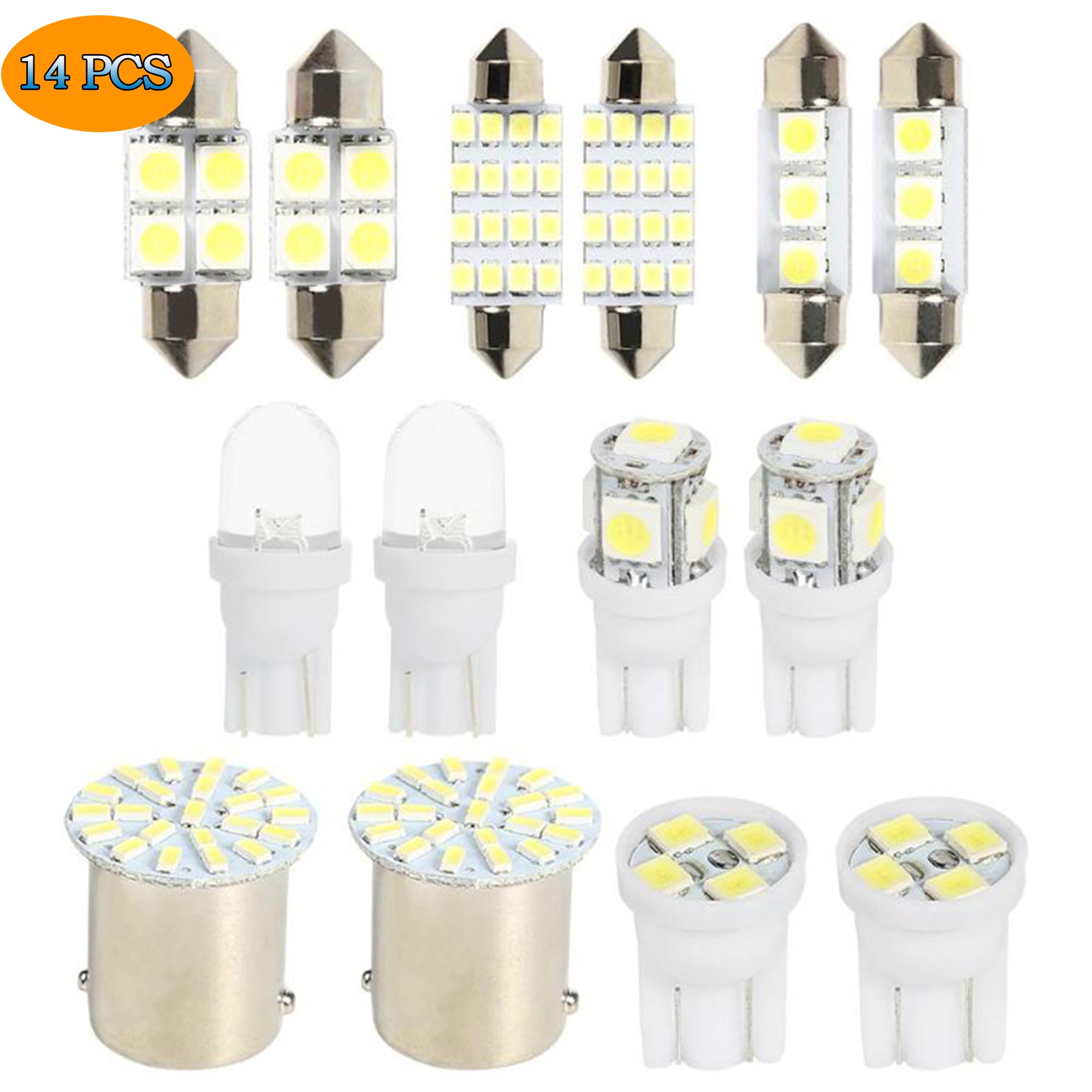 1157 Led Brake Light Bulb,12V 1157 1206 1210 5050 LED Replacement Light ...