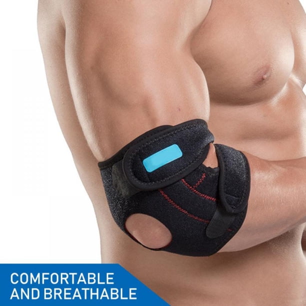 Elbow Brace Adjustable Elbow Support with Dual-Spring Stabilizer Elbow ...