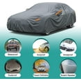 16 Layers Car Cover Waterproof All Weather, Heavy Duty Outdoor Car ...