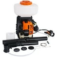 Heavy-Duty 3-in-1 Orange Backpack Fogger Sprayer and Leaf Blower, 3.7 ...