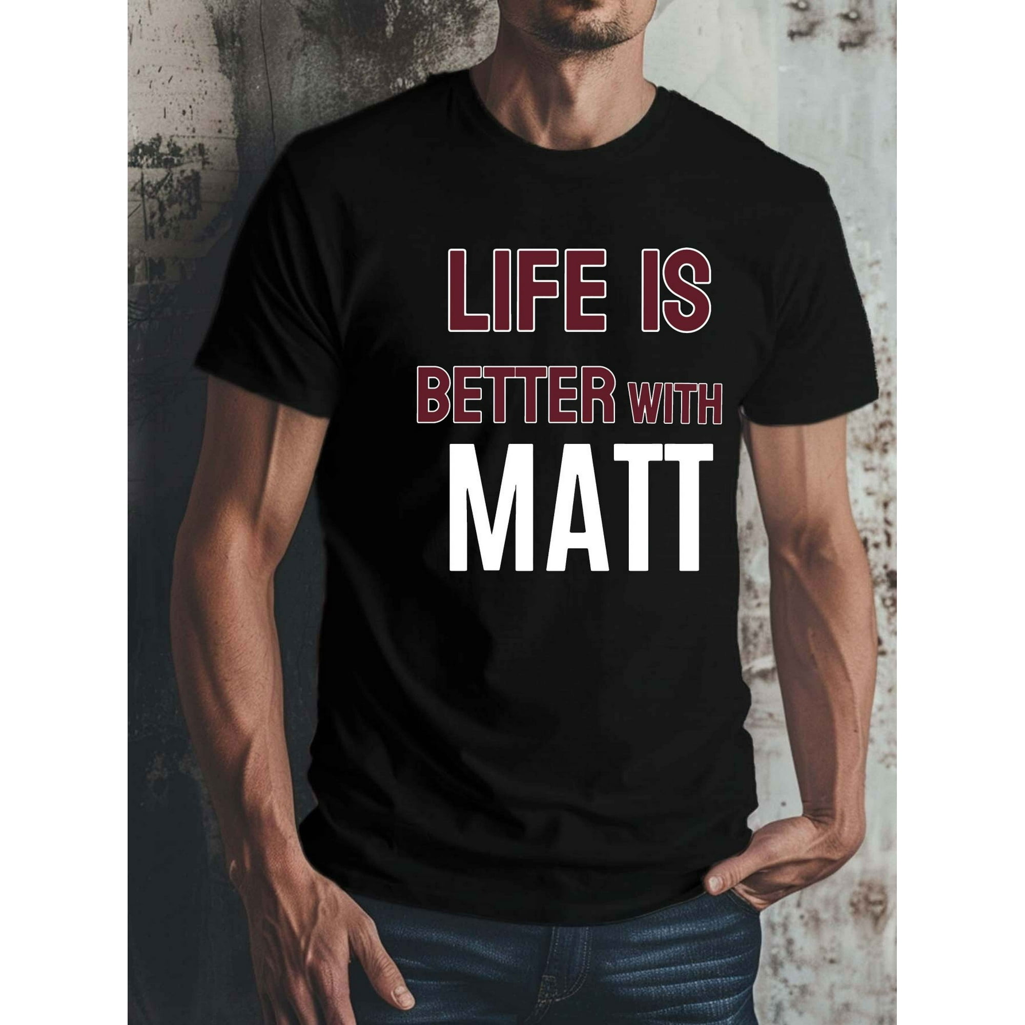 Click here for Generic [soft Polyester  Life Is Better With Matt]... prices