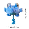 Pet Dog Plush Toy, Knots Twists Dog Toy, Squeaky Rope Chew Toy for ...
