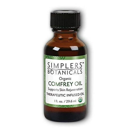 Living Flower Essences Simplers Botanicals Infused Oil Organic, Comfrey ...