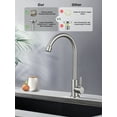 Bifordo Cold Water Only Faucet, SUS304 Stainless Steel, 360Â° Swivel ...