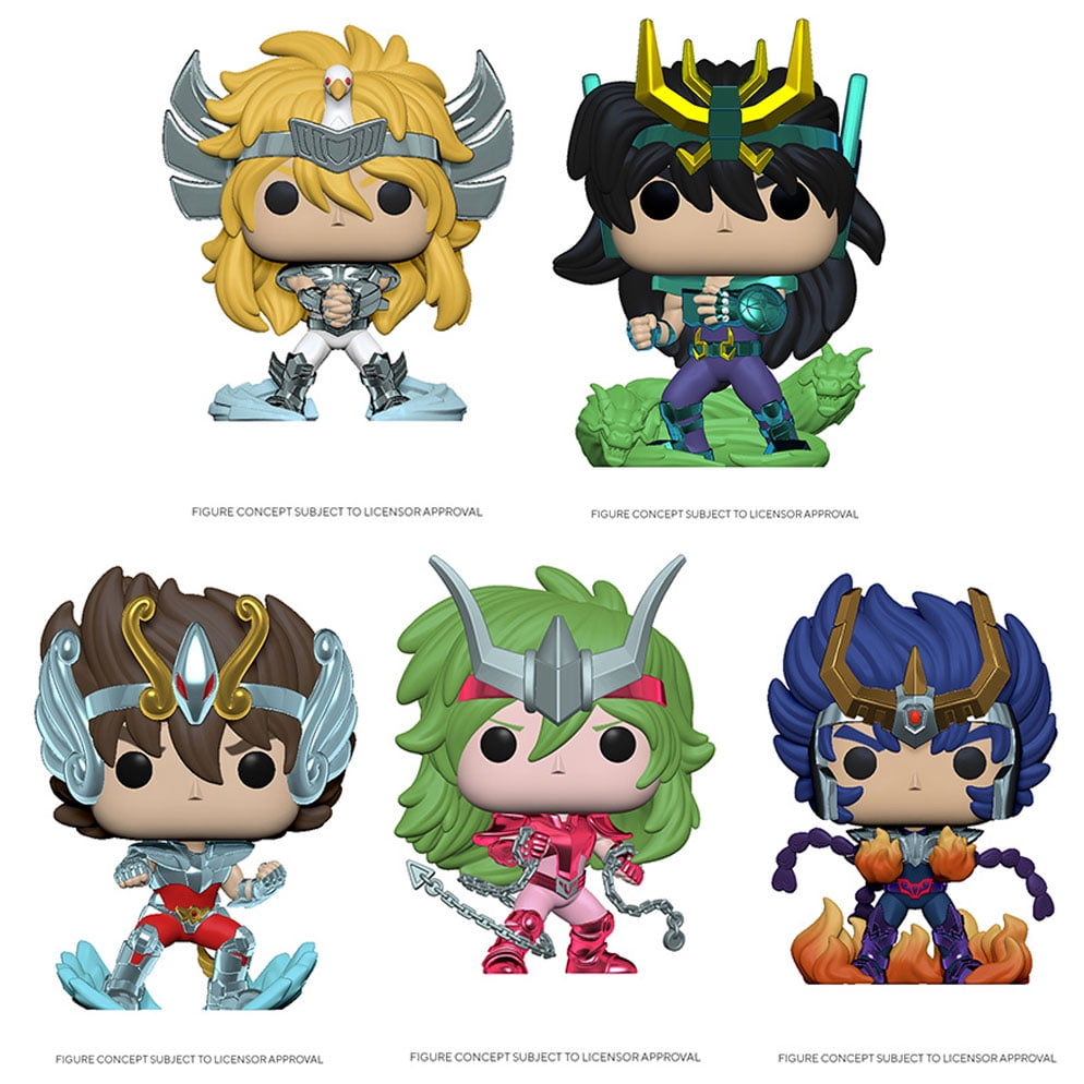 Funko POP! Animation - Saint Seiya Vinyl Figures - SET OF 5 (Phoenix ...