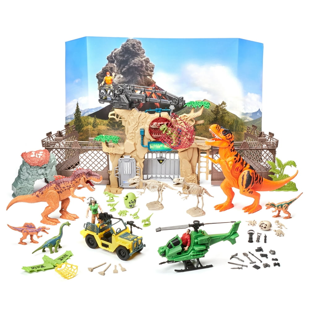 Kid Connection Dino Gate Playset - Walmart.com - Walmart.com