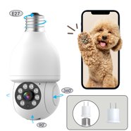 Merkury Innovations 1080P HD Smart Wi-Fi Security Camera (2-Pack ...