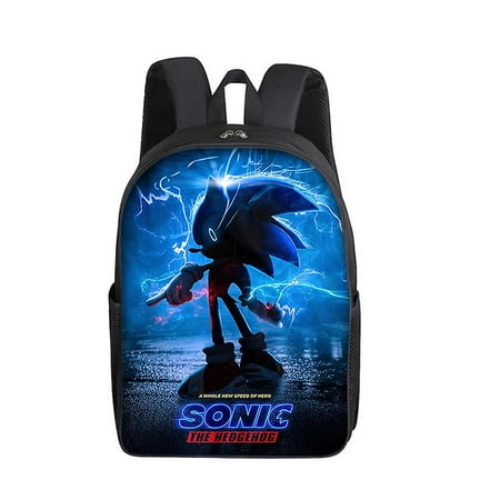 Sonic The Hedgehog 3d Backpack Students Books Cartoon Rucksack School ...