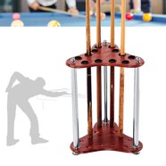 Topbuy Wall-Mounted Billiard Pool Cue Rack Pool Sticker Holder for ...