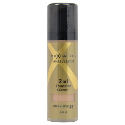 Max Factor Ageless Elixir 2-in-1 Foundation + Serum with SPF 15, 45 ...