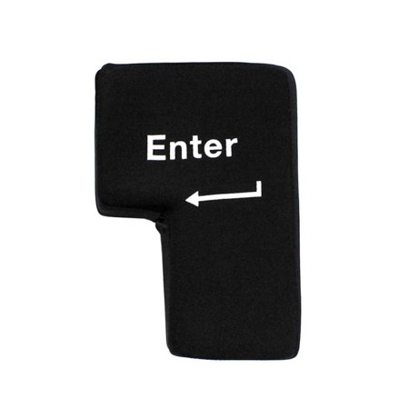 Creative Super Big Enter Key Desktop Pillows Venting Tools For Home ...