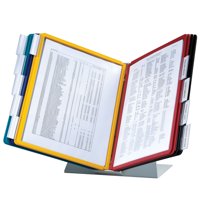 Durable InstaView Expandable Desktop Reference System with Assorted ...
