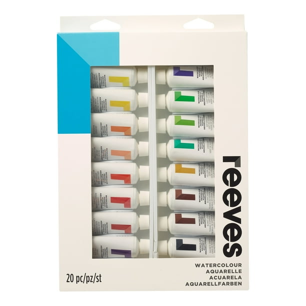 Reeves Watercolor Set, 20-Colors - Walmart.com - Walmart.com