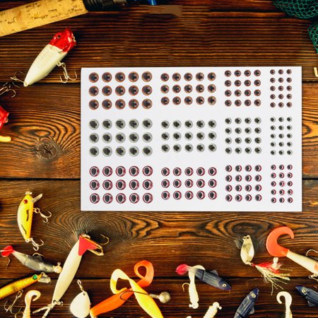 2D Fishing Lure Eyes, Plastic Artificial Fish Eye Artificial Fish Eyes ...