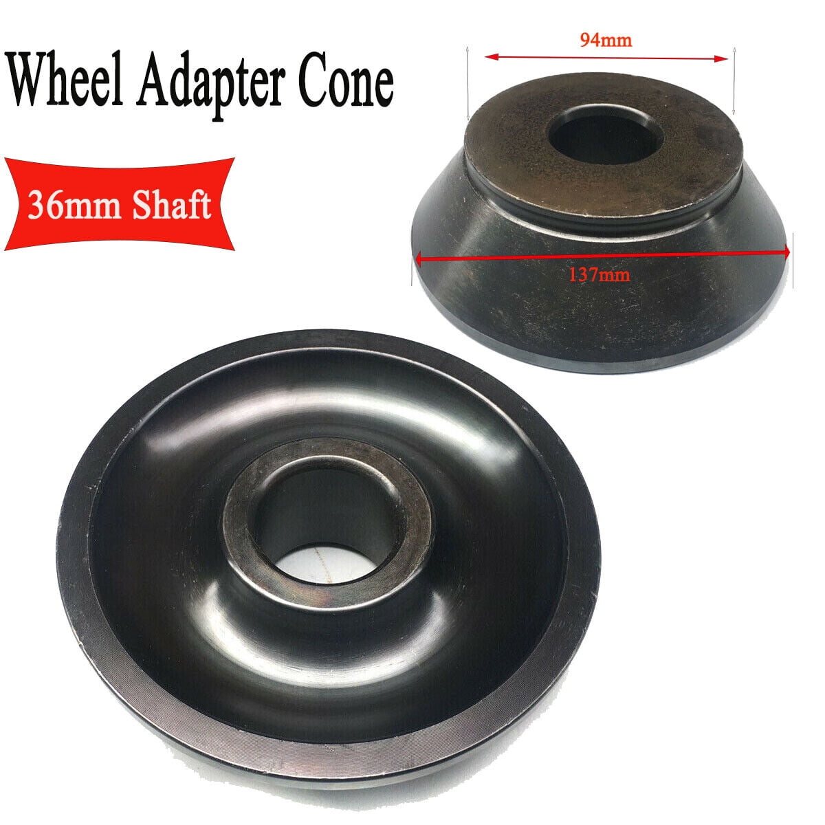 Universal Wheel Balancer Adapter Cones Standard Taper Cone Kit for 36mm ...