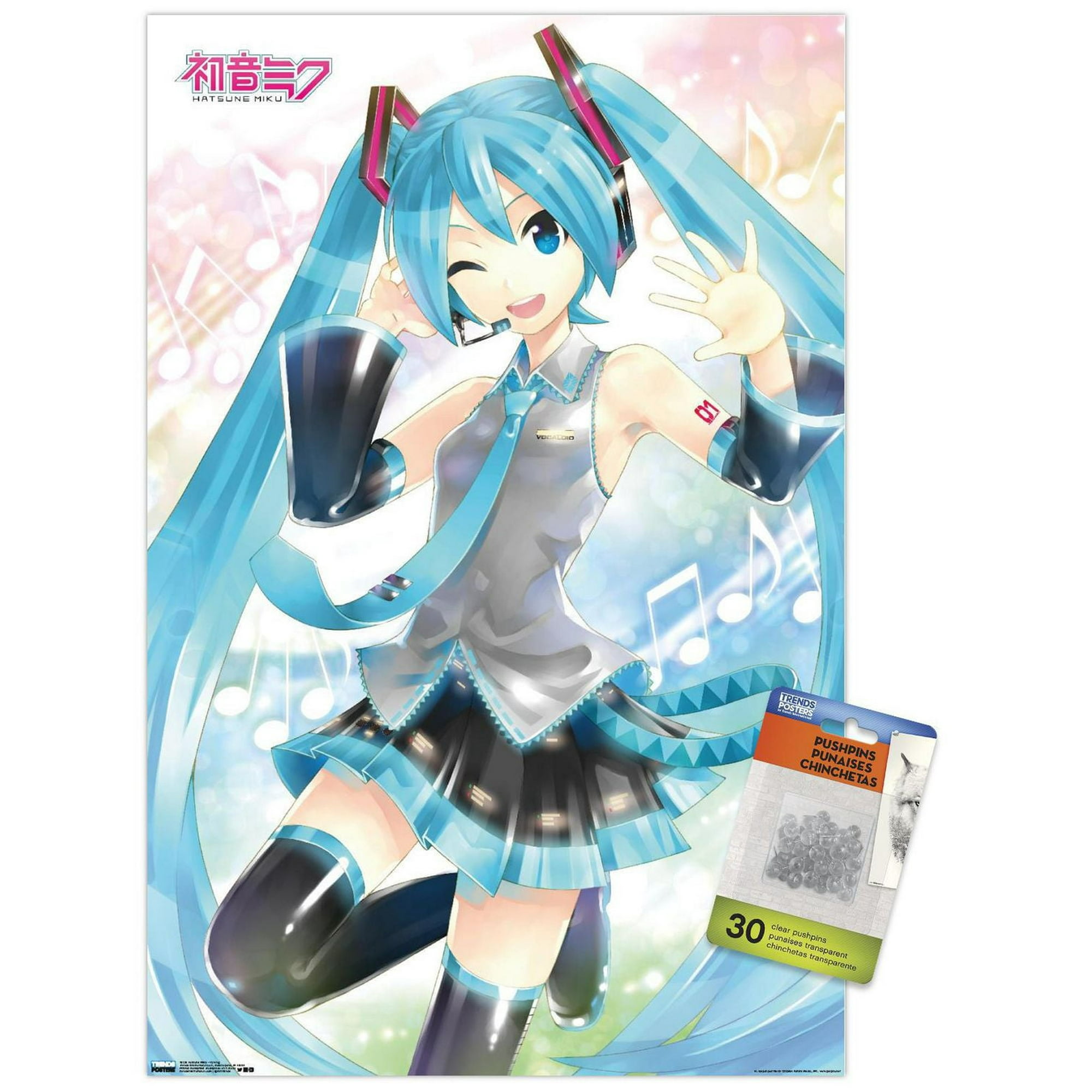 Click here for Trends International Hatsune Miku - Waving Wall Po... prices