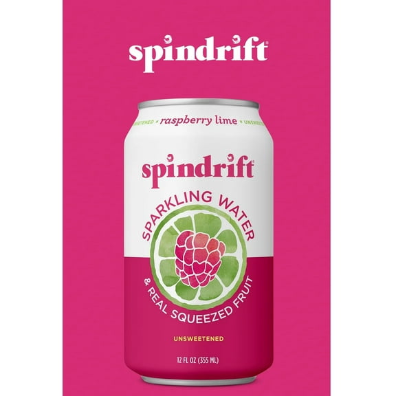 Spindrift Grapefruit Sparkling Water, 12 Fl. oz. Cans (Pack of 24) - Walmart.com