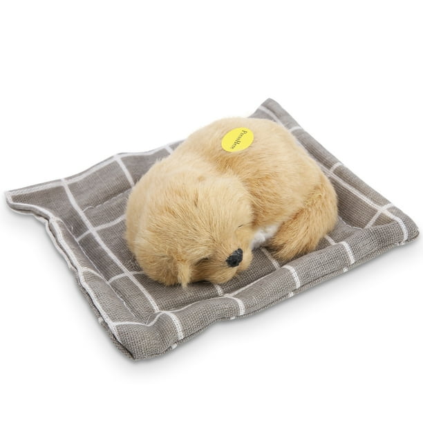 Lovely Simulation Animal Doll Plush Sleeping Dogs Kids Stuffed Toys ...