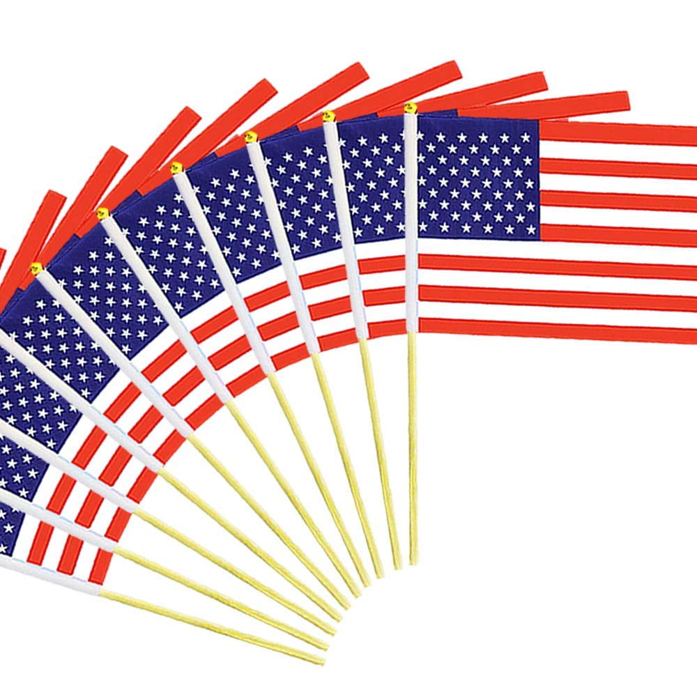 12 Pack Of Us Small American Flags 11x17 American Flag Attached On 12-pack-of-us-small-american-flags-11x17-american-flag-attached-on