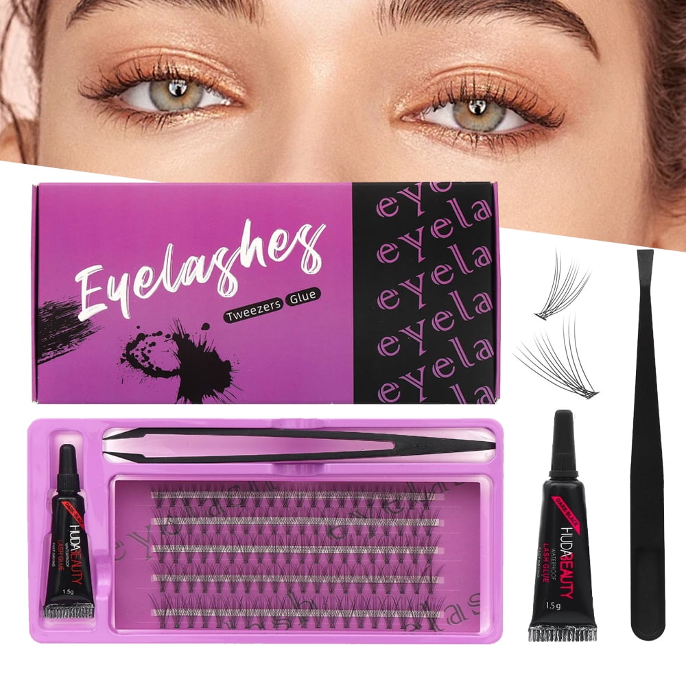 Fofosbeauty DIY Lash Extension Kit False Eyelashes Kit, 100pcs ...