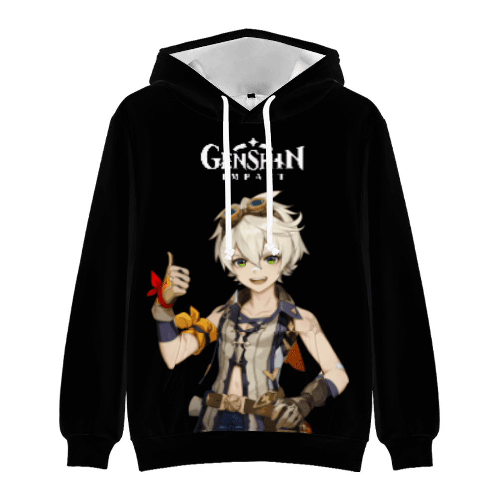Genshin Impact Game Hoodies 3d Print Anime Game Character Hoodies