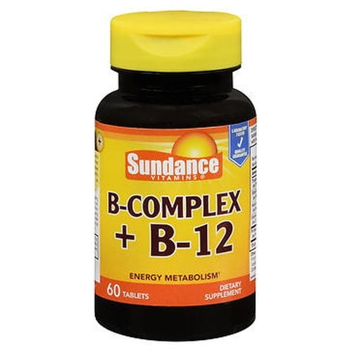 Suplemento Sundance Vitamins B-Complex + B-12 60 comprimidos x6 ...