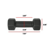CAP Barbell Black Neoprene Dumbbells, Pair - Walmart.com