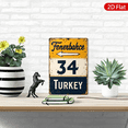 8x12 Inch Metal Wall Art, Vintage Retro Style Decorative Sign with ...