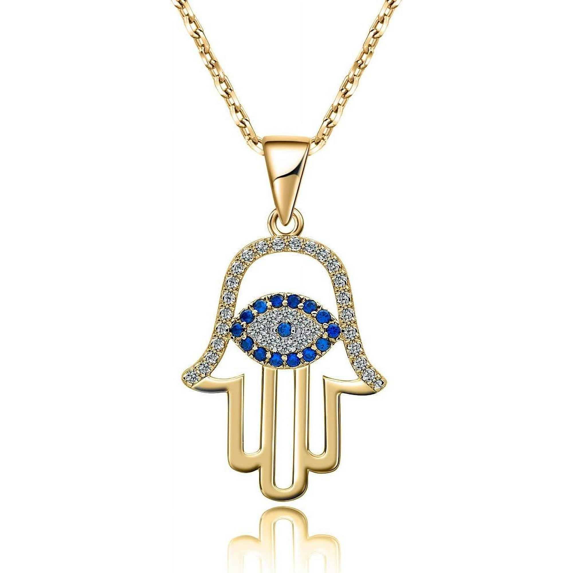 Click here for Hshdldf Amofa 925 Sterling Silver Evil Eye Hamsa W... prices