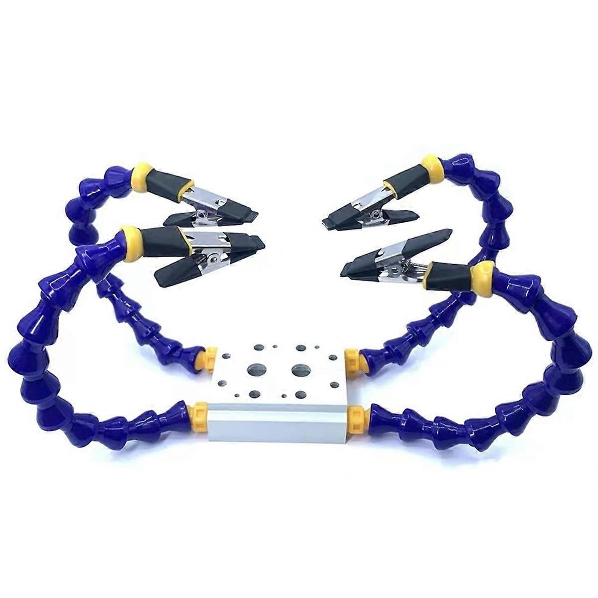 4 Arms Octopus Soldering Helping Hands Bench Vise Table Clamp with Arm ...