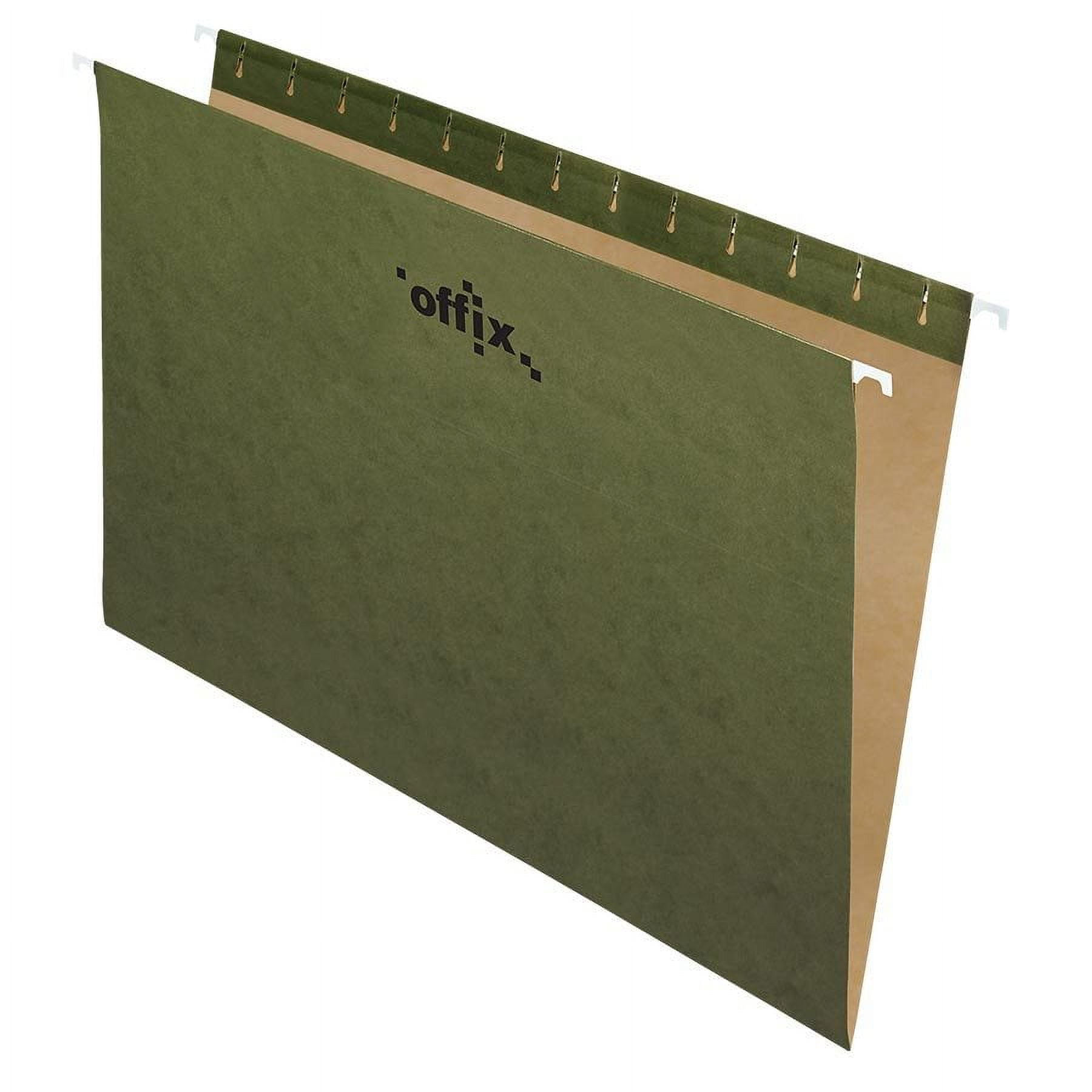 Click here for Offix Legal Hanging File Folders  Standard Green... prices