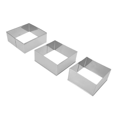 Round Cookie Cutters Set, Stainless Steel Circle Cookie Biscuit Cutters ...