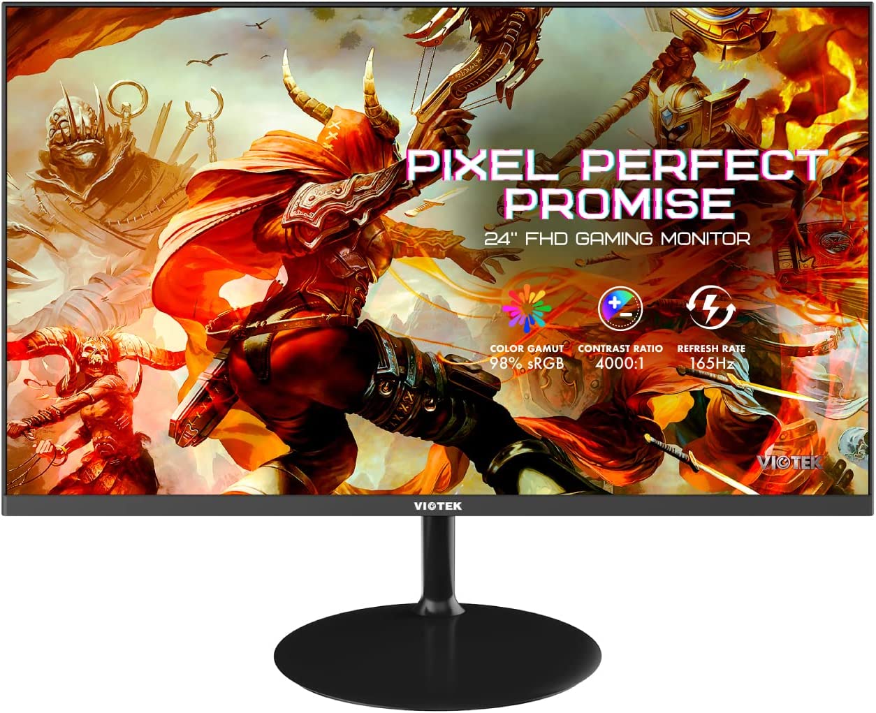 Restored VIOTEK GFV24C 24-Inch Ultra-Thin 144Hz Gaming Monitor | 1080P ...