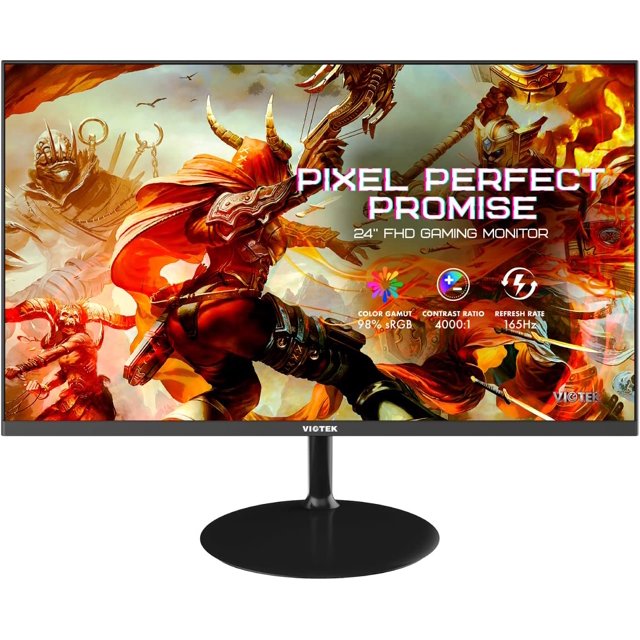 Restored VIOTEK GFV24C 24-Inch Ultra-Thin 144Hz Gaming Monitor | 1080P ...